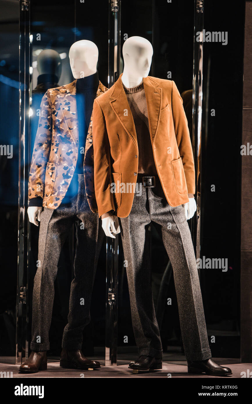 Elegant men store Stock Photo - Alamy