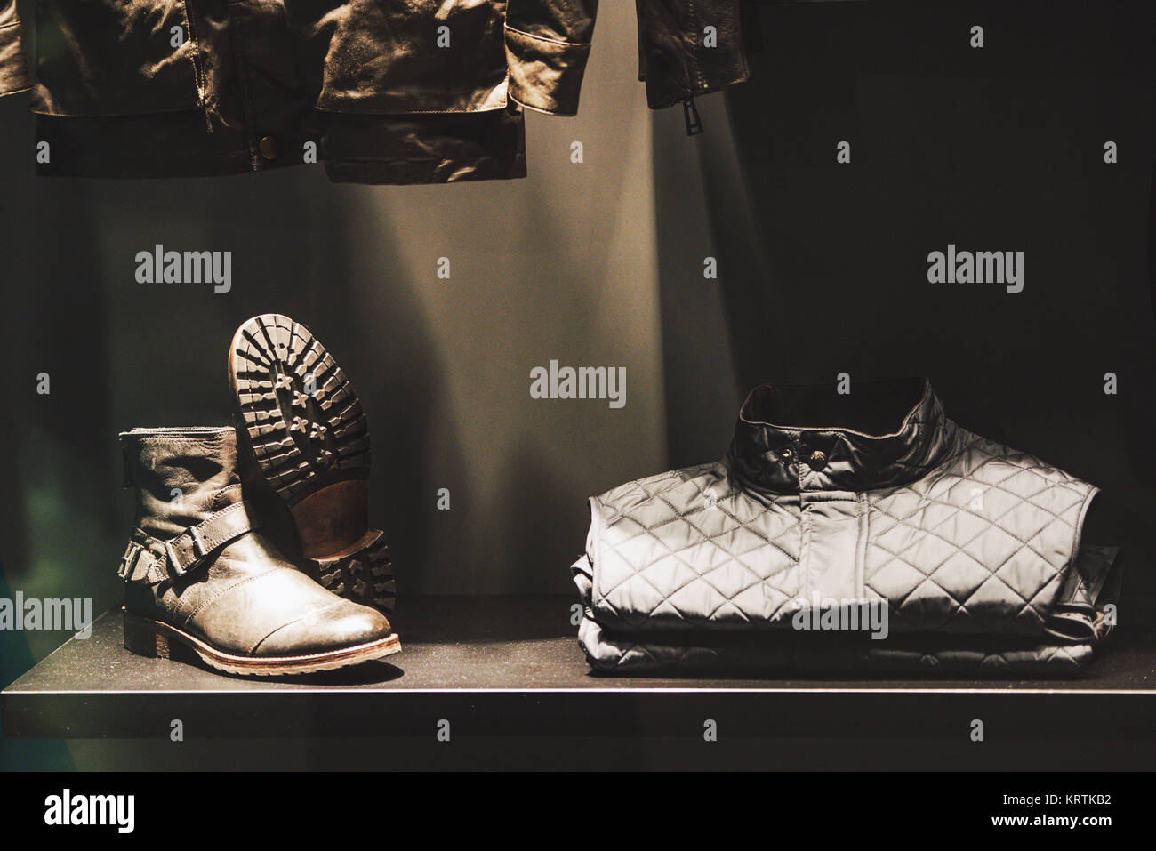 Men clothing stack Stock Photo - Alamy