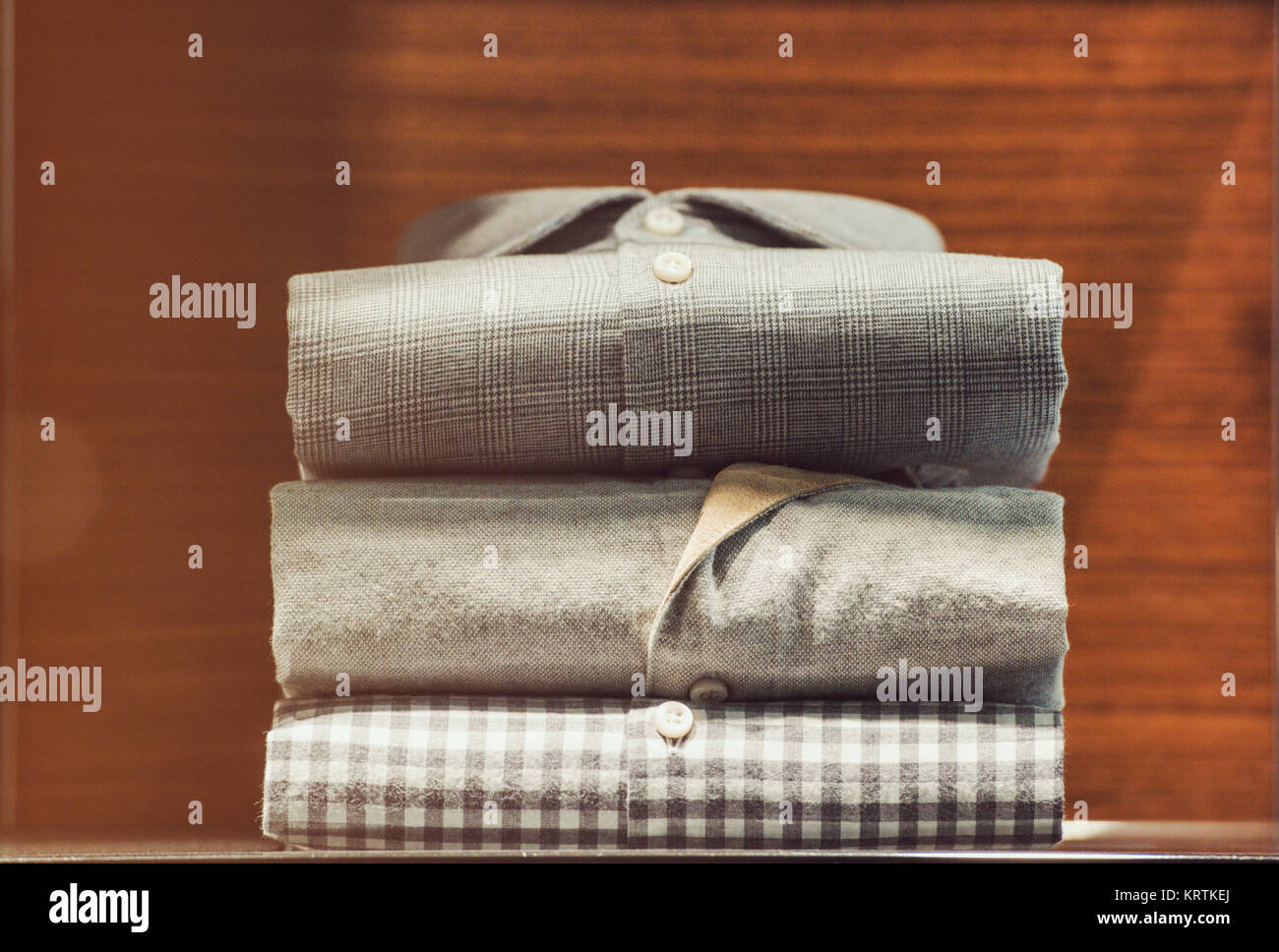 Men clothing stack Stock Photo - Alamy