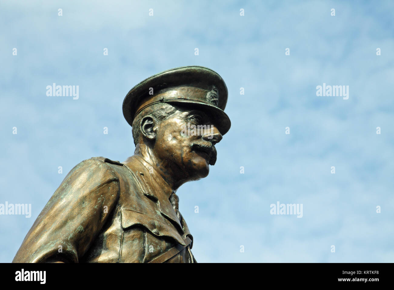 Statue of Field Marshall Sir Douglas Haig, Hospital Square, Edinburgh ...