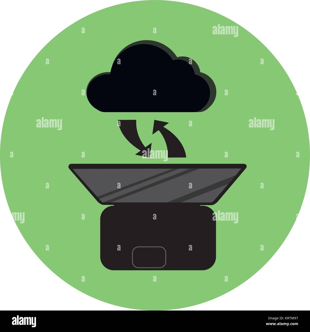 Cloud computing black silhouette concept Stock Vector Image & Art - Alamy Cloud computing black silhouette concept Stock Vector Image & Art - Alamy