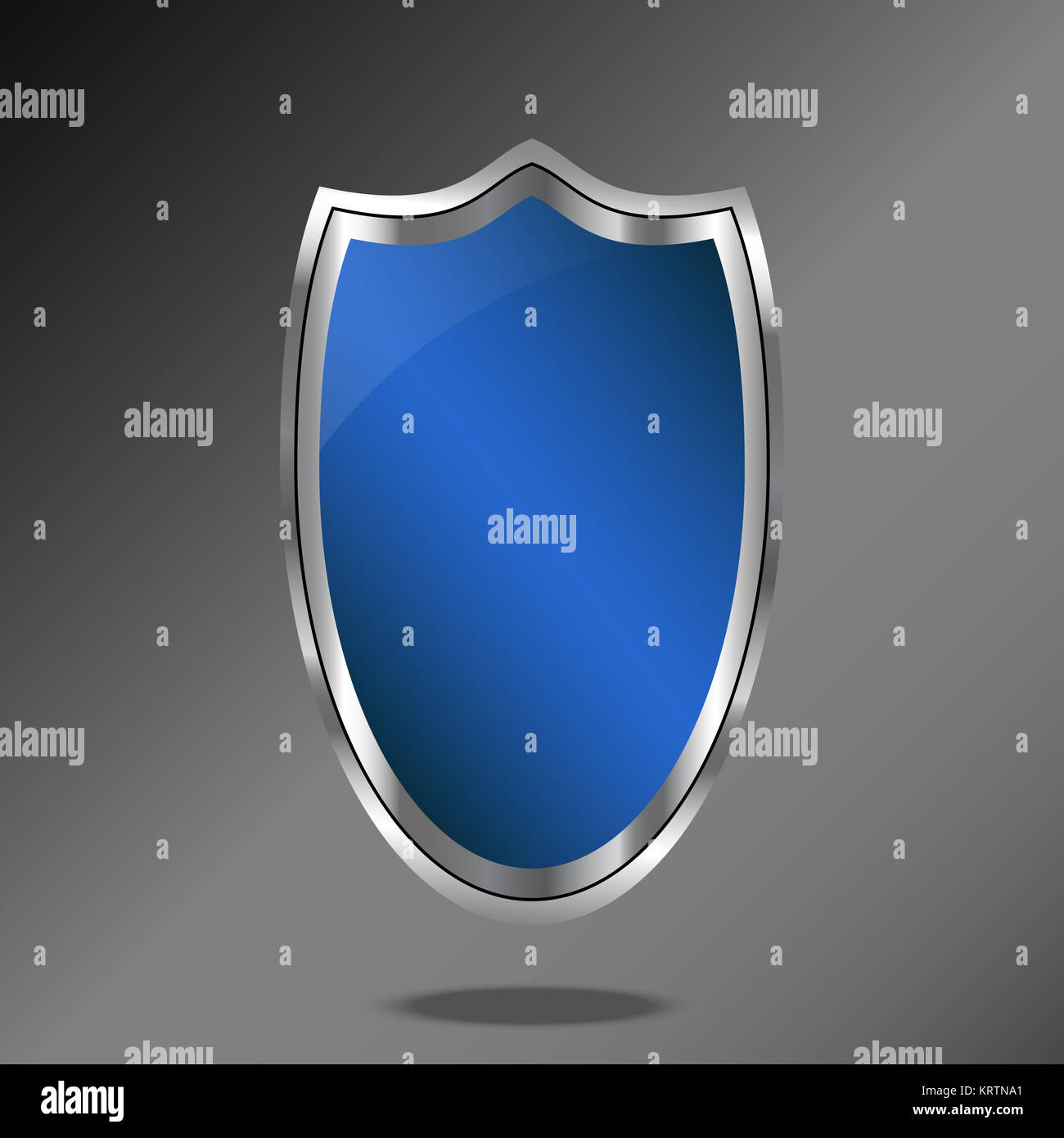 Shield logo icon design template elements Stock Photo - Alamy