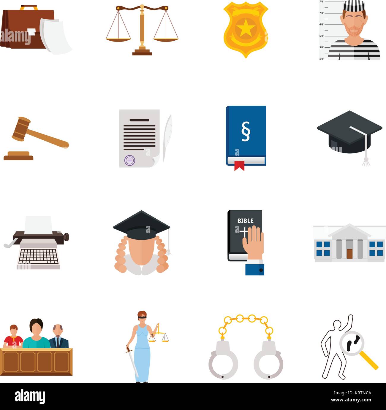 Vector Lawyer Icon