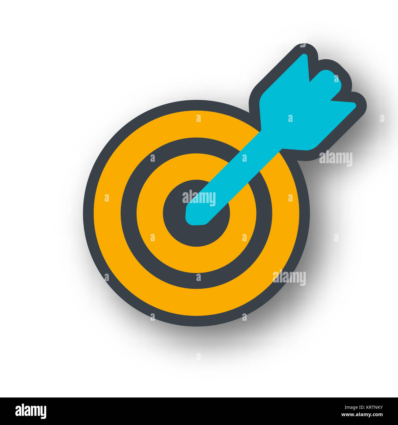 Target shooting targets Cut Out Stock Images & Pictures - Alamy