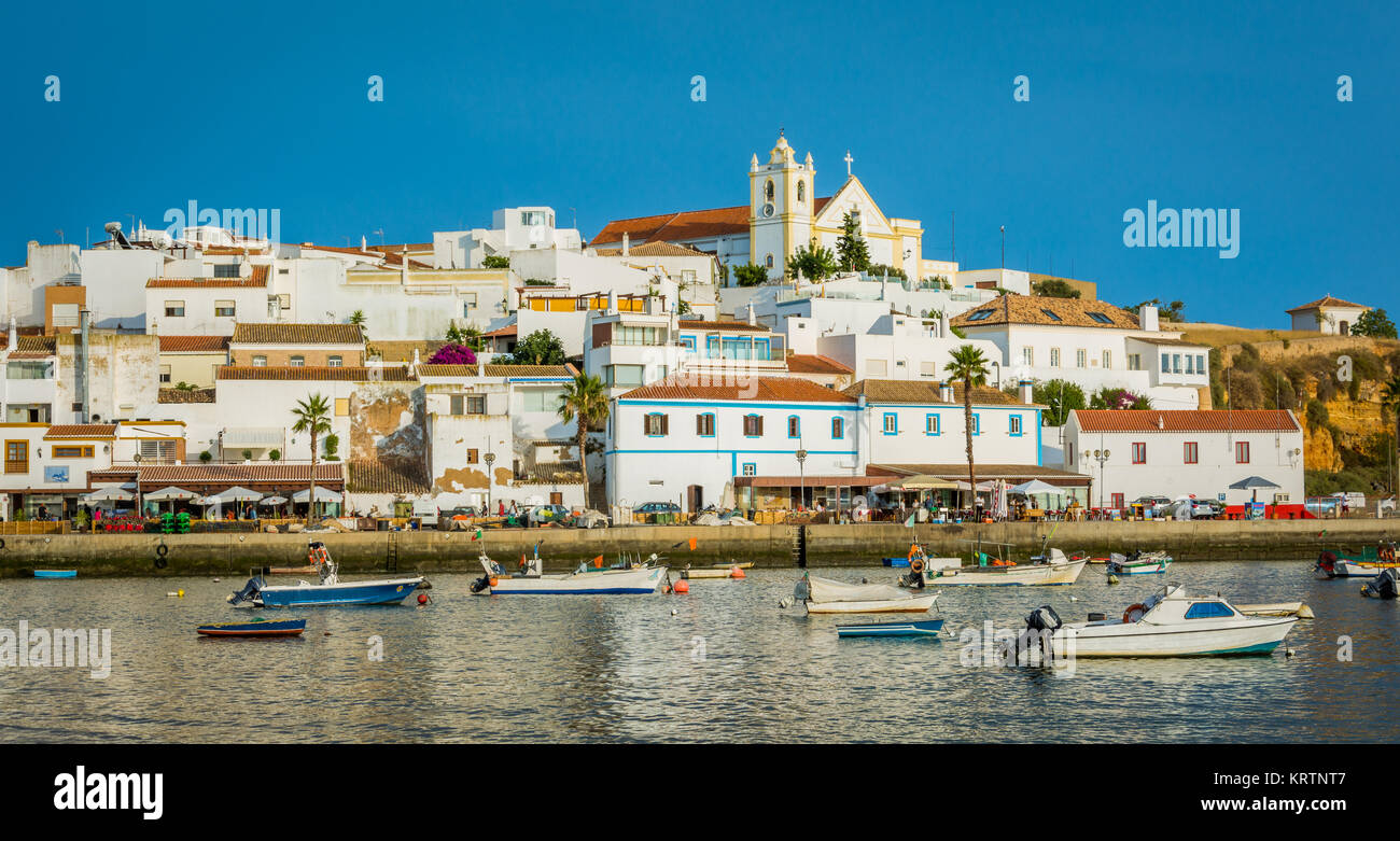 Ferragudo in a summer afternoon, Algarve, Portugal Stock Photo - Alamy
