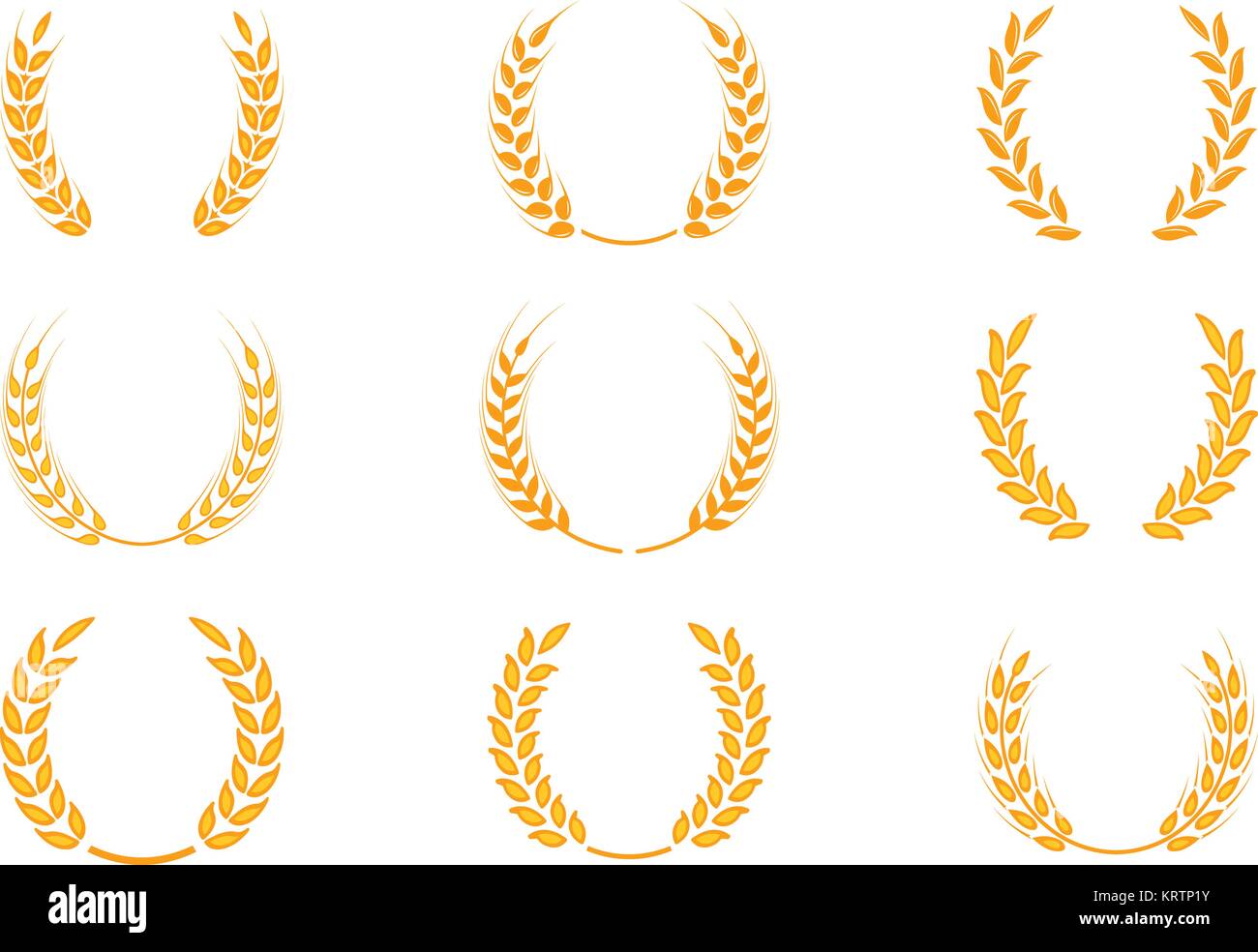 Agricultural trophy Stock Vector Images - Alamy