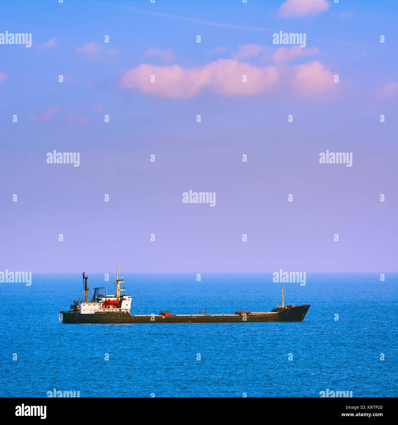 General Cargo Ship Stock Photo - Alamy