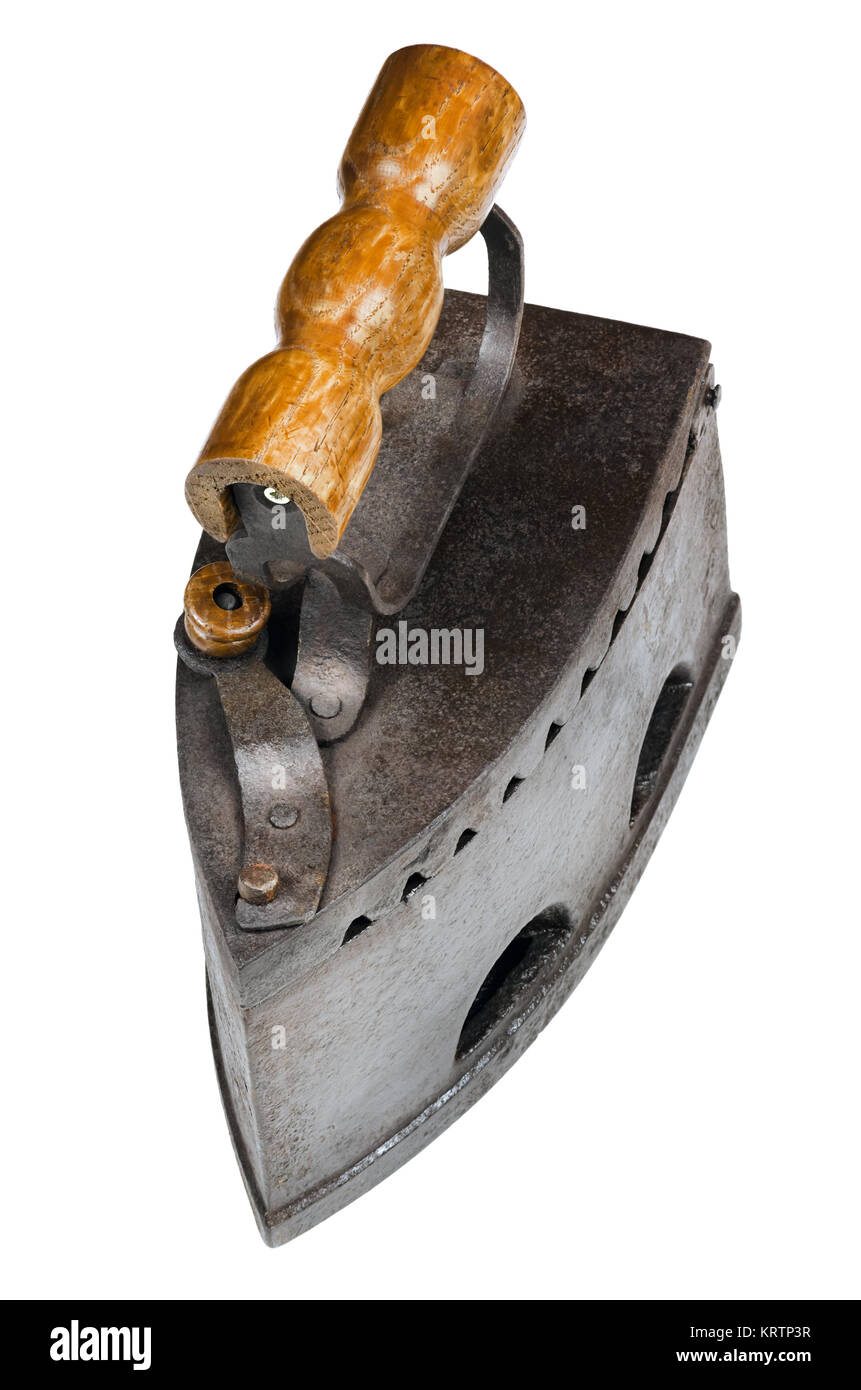 Old Smoothing Iron Stock Photo - Alamy