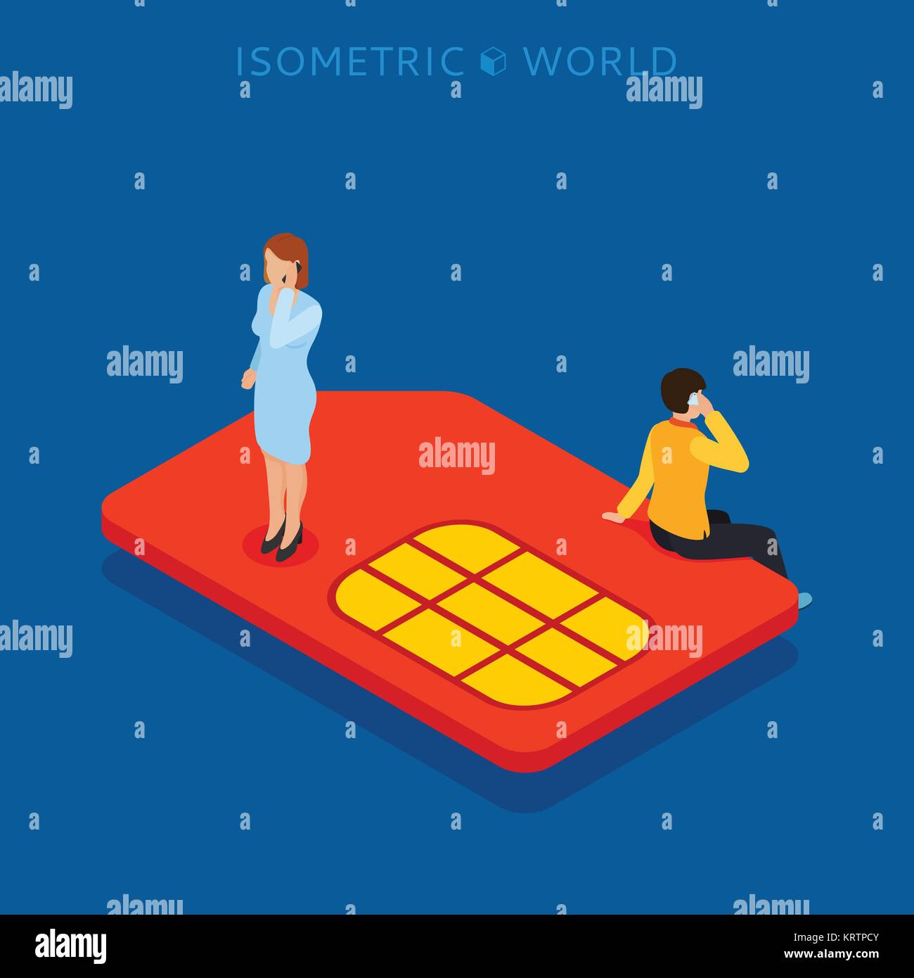 Simcard illustration Stock Vector Images - Alamy