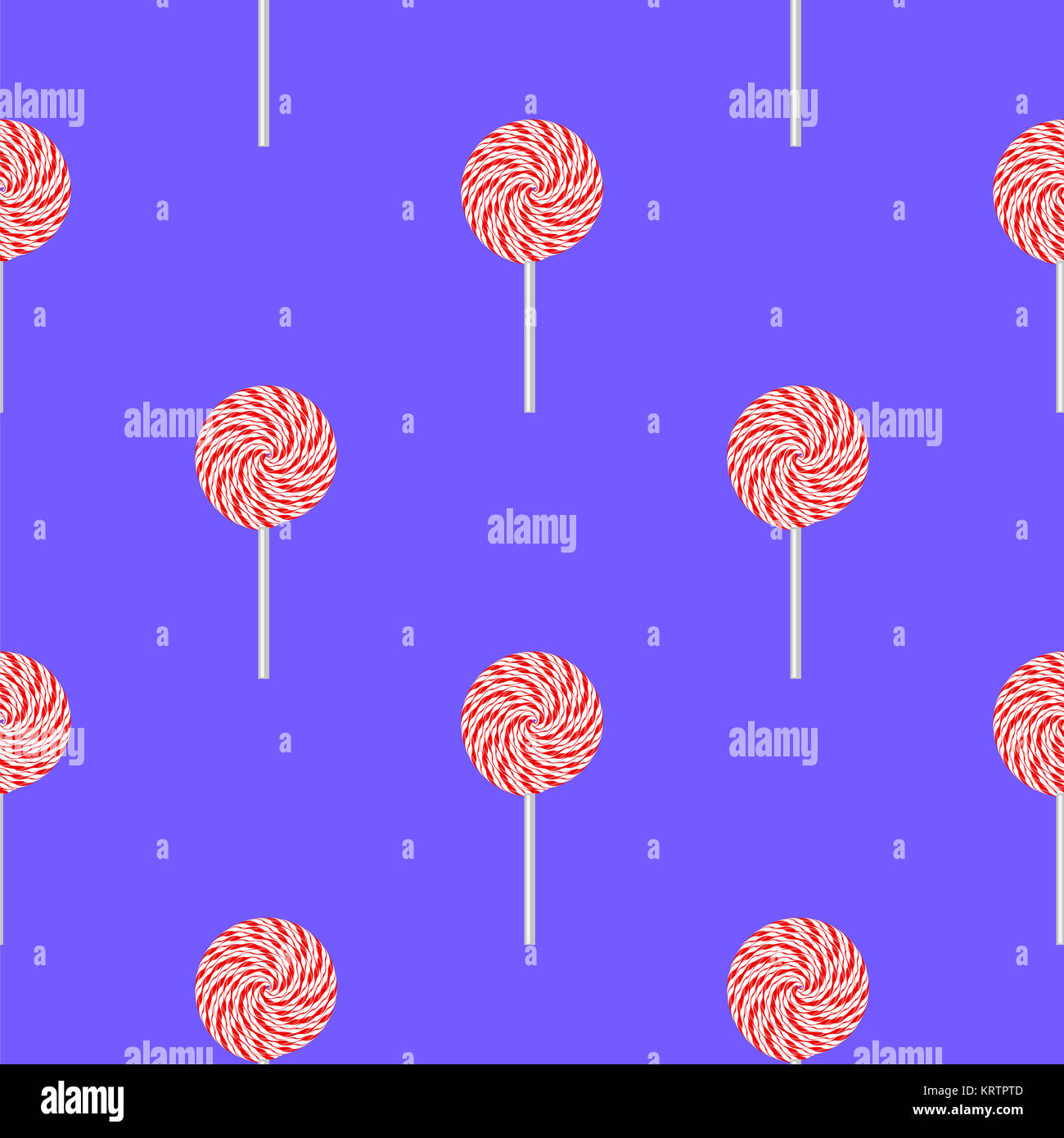Sweet Candy Seamless Pattern Stock Photo - Alamy