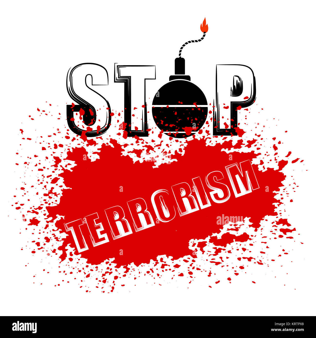 Anti terrorism poster Cut Out Stock Images & Pictures - Alamy