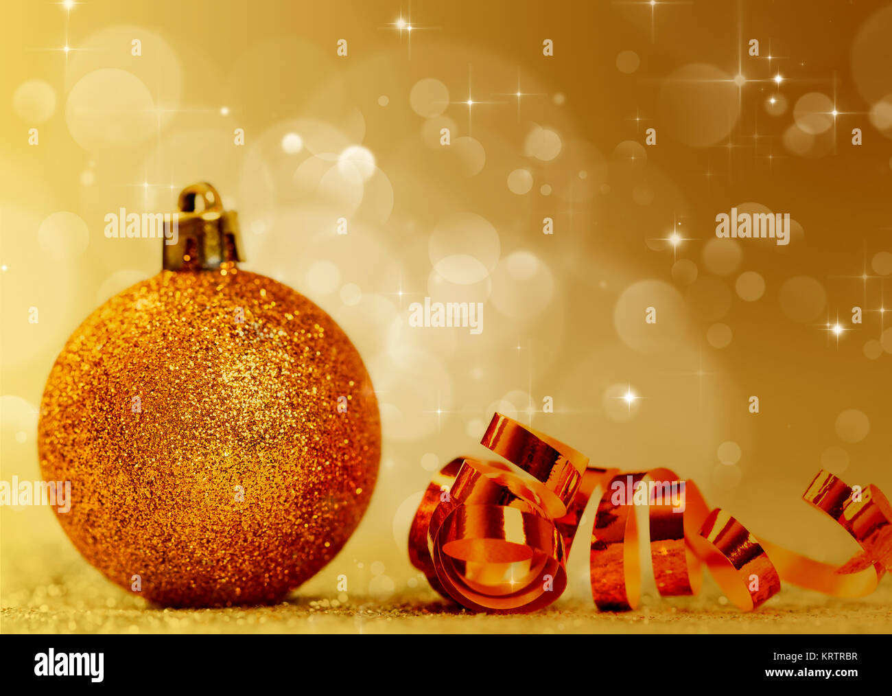 Abstract background with Christmas decorations Stock Photo - Alamy