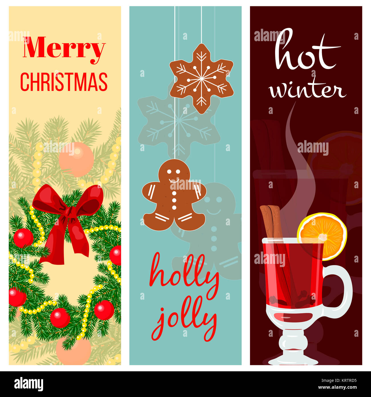 Christmas mood set Stock Photo - Alamy