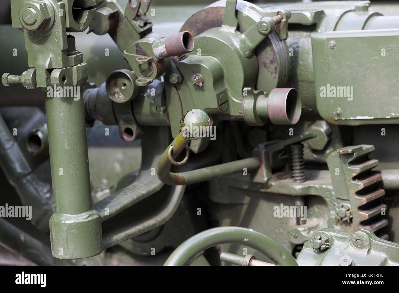 Old military equipment Stock Photo - Alamy