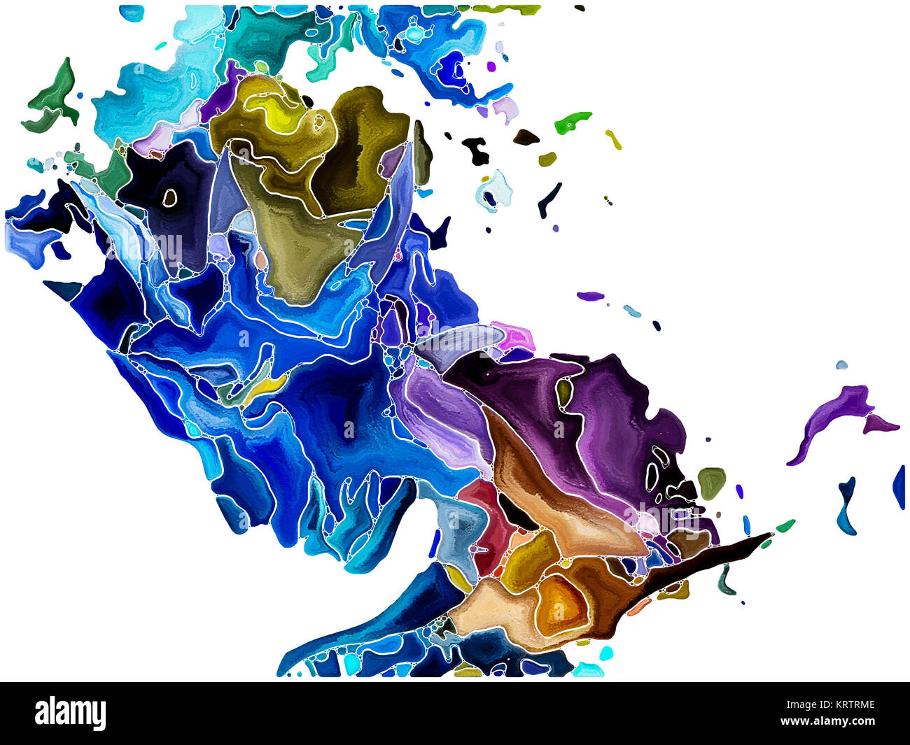 Paradigm of Self Fragmentation Stock Photo - Alamy