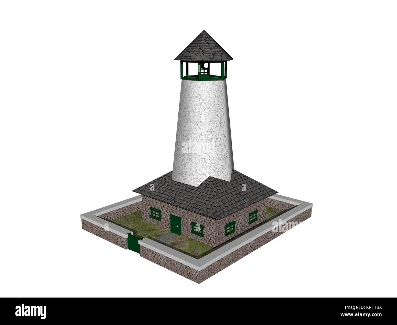 Lighthouse tower Cut Out Stock Images & Pictures - Alamy