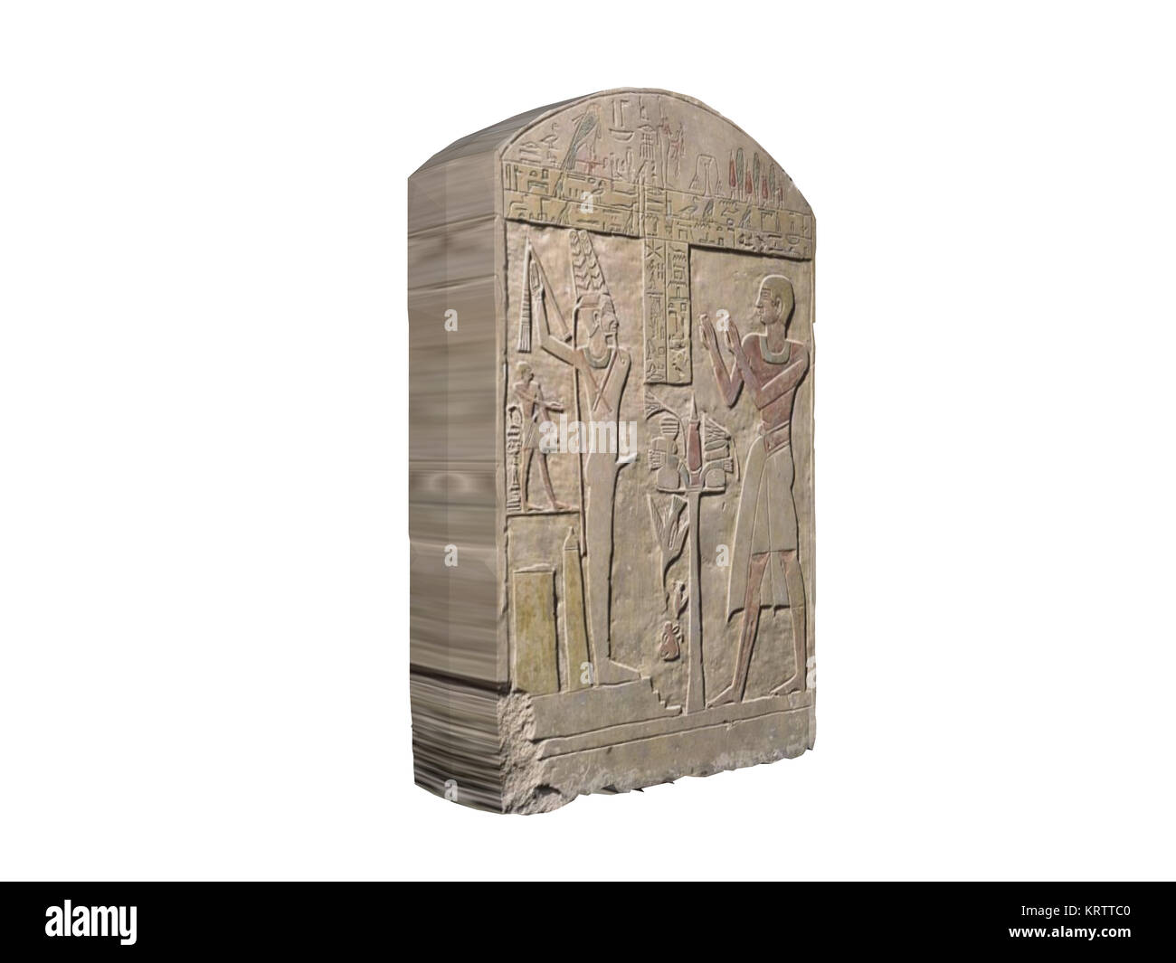 egyptian stone tablet released Stock Photo - Alamy