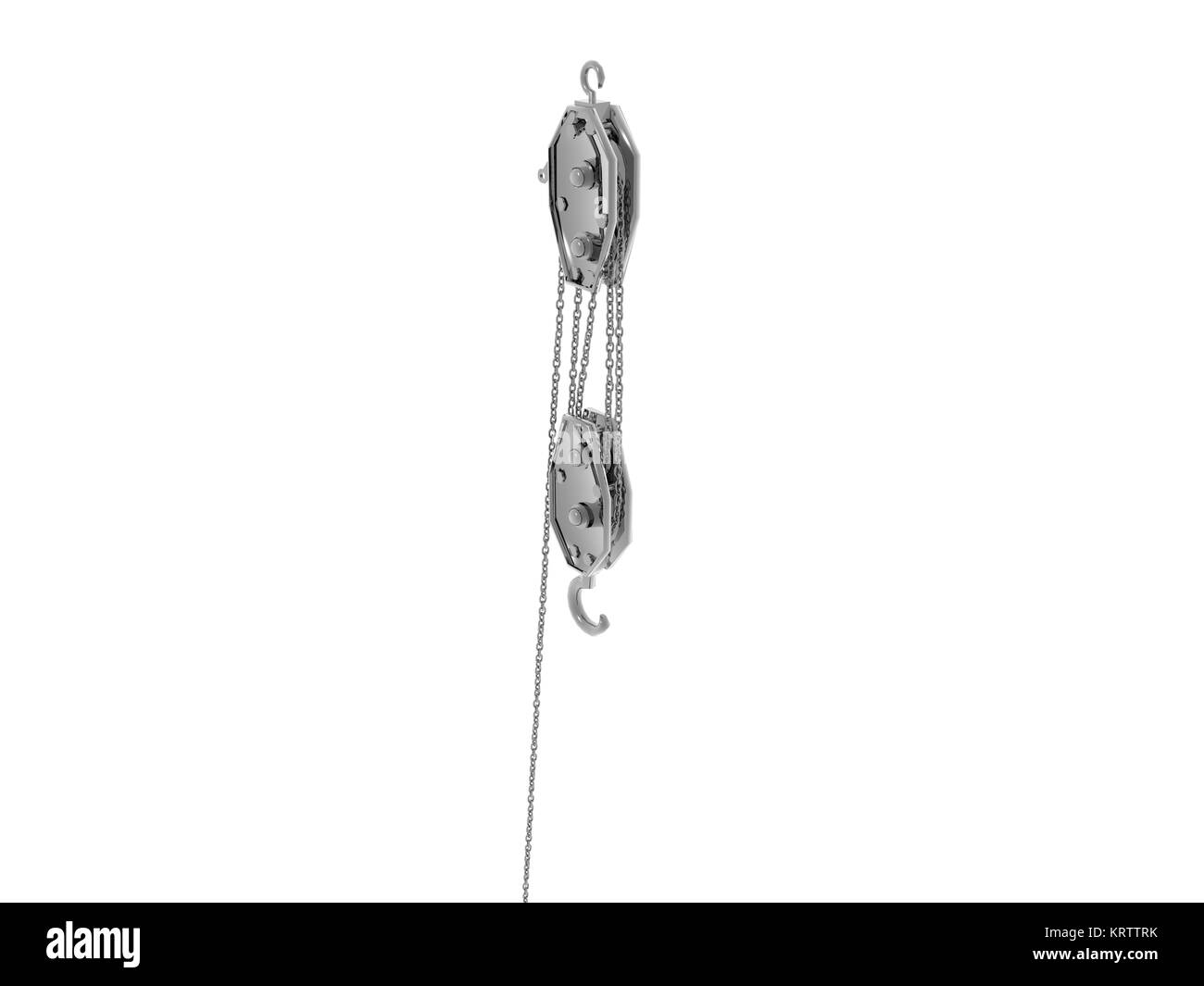 Crane pulley Cut Out Stock Images & Pictures - Alamy