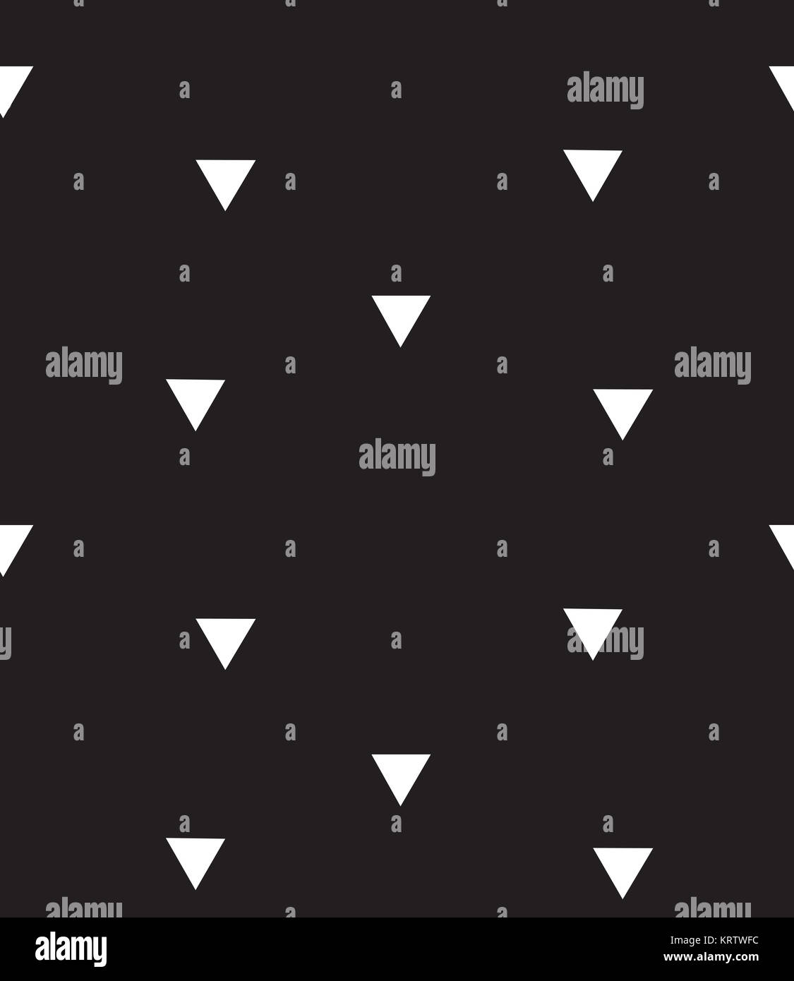 Vector geometric seamless pattern. Modern triangle texture, repe Stock ...