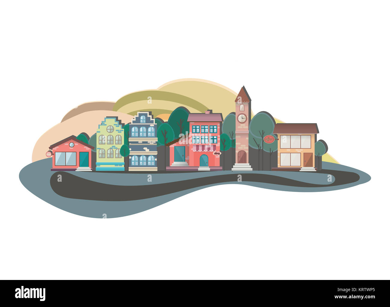 Urban architecture photo Cut Out Stock Images & Pictures - Alamy