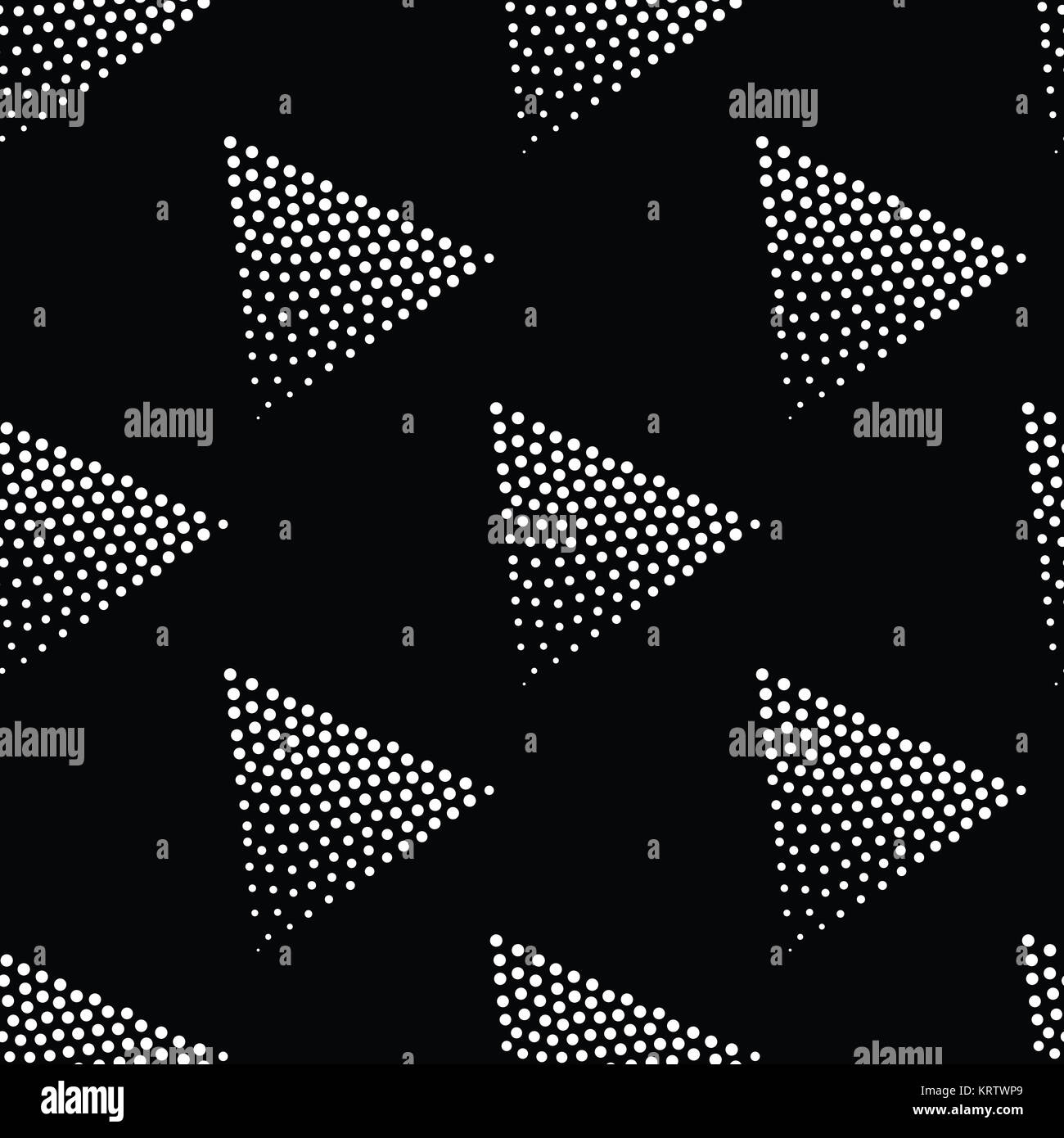 Vector geometric seamless pattern. Repeating abstract dots Stock Photo ...