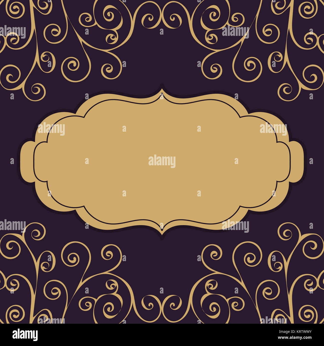 Decoration vintage pattern text background Stock Photo - Alamy