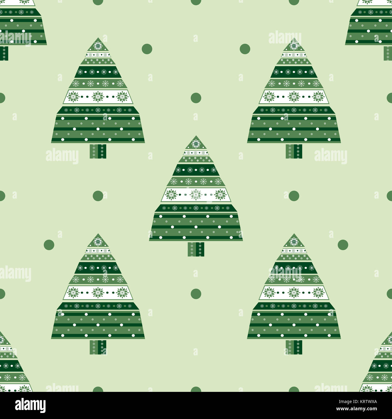 Christmas tree gifts seamless pattern Stock Photo - Alamy