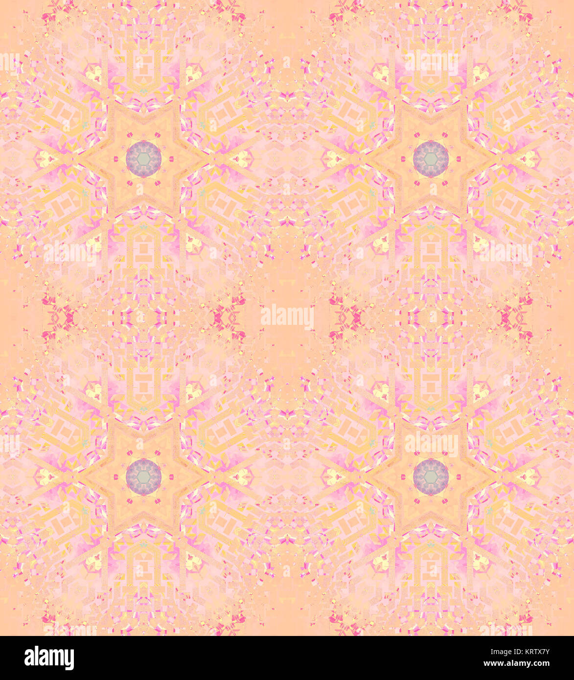 Abstract geometric seamless vintage background. Regular star pattern ...