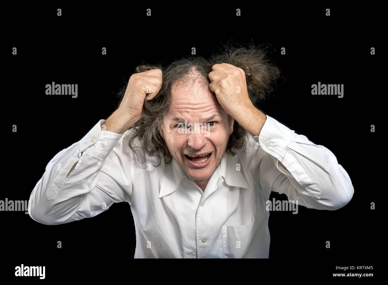 Unkempt hair hi-res stock photography and images - Alamy