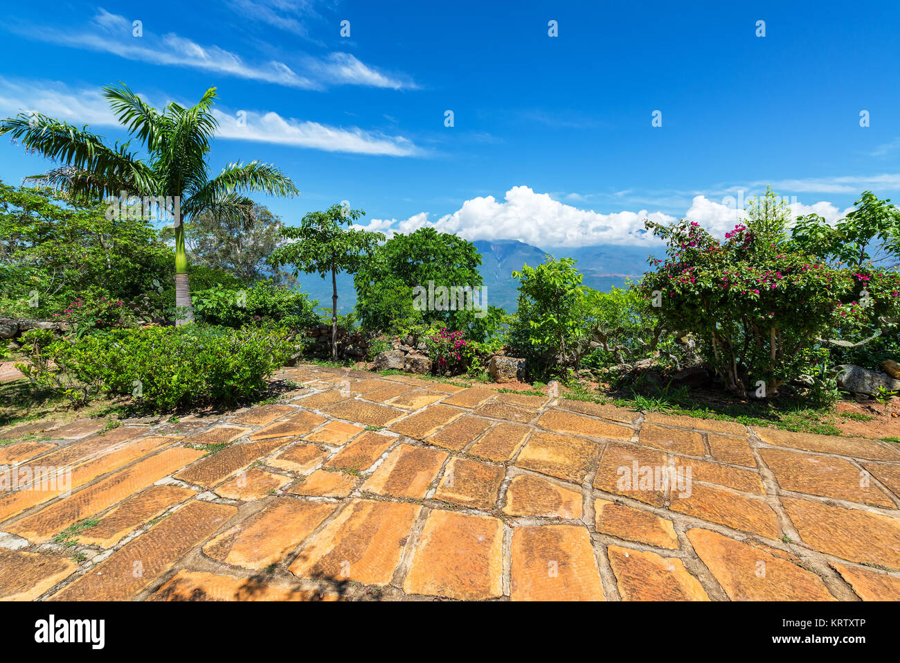 Beautiful Colombian Landscape Stock Photo - Alamy