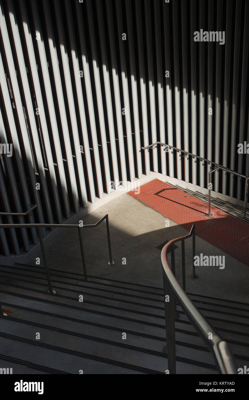 Industrial steel stairs hi-res stock photography and images - Alamy