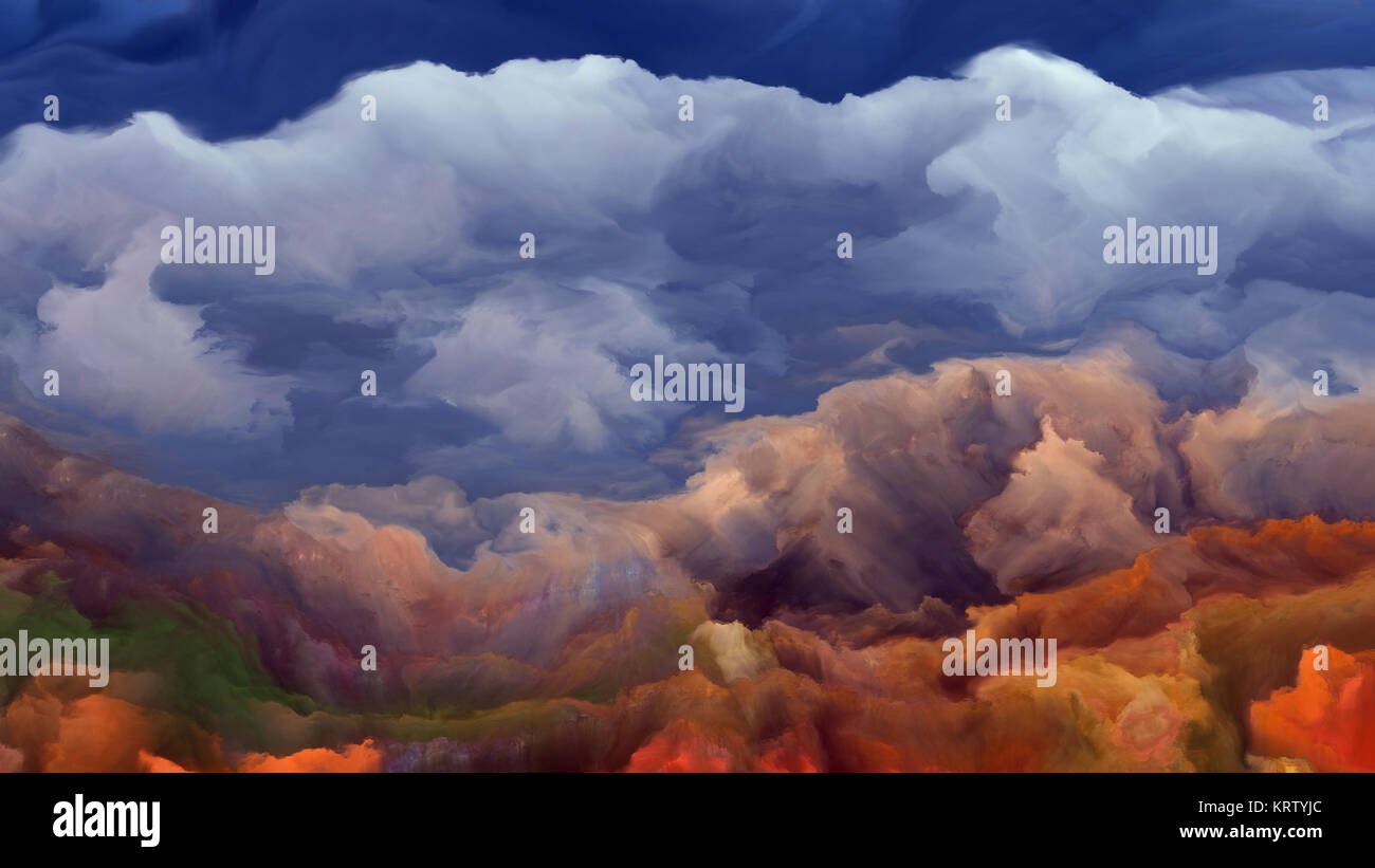 Realms of Alien Atmosphere Stock Photo - Alamy