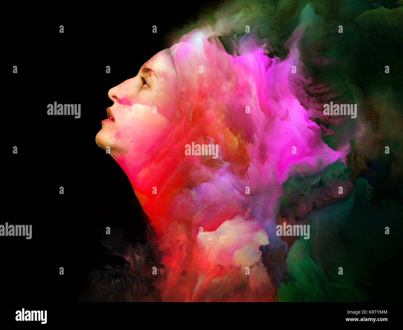 Woman of Color Stock Photo - Alamy