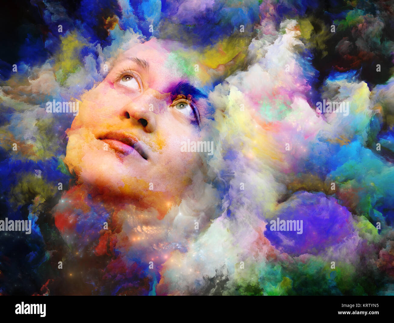 Woman of Color Stock Photo - Alamy