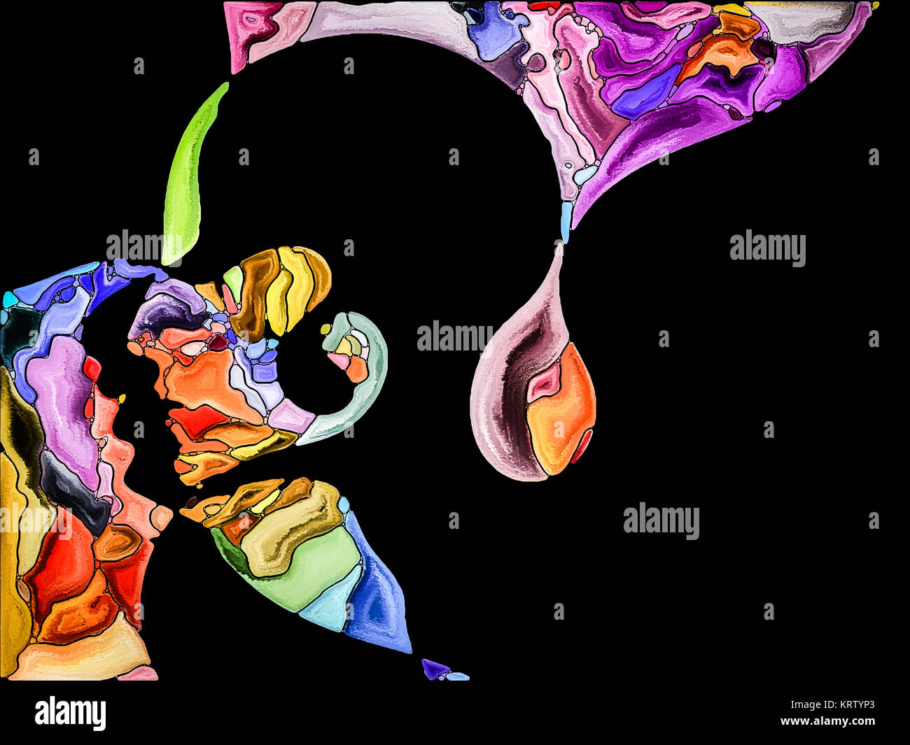 Energy of Self Fragmentation Stock Photo - Alamy