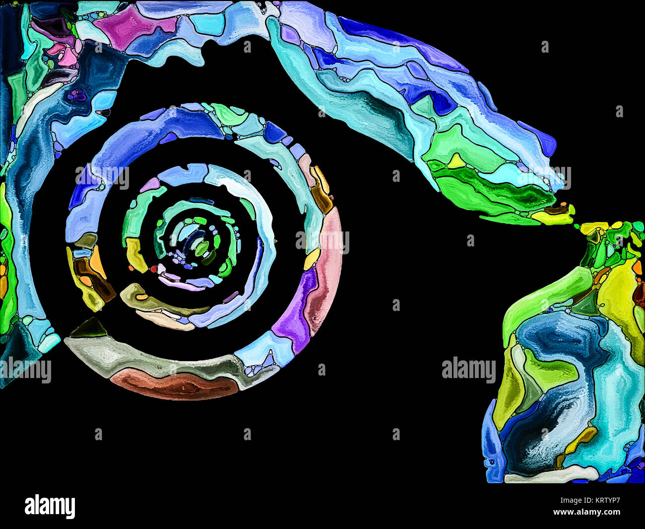 Fragmented face self hi-res stock photography and images - Alamy
