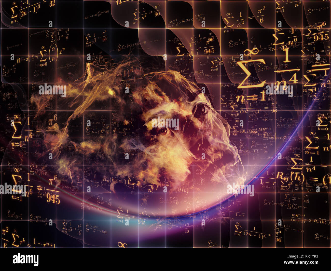 Digital Life of Understanding Stock Photo - Alamy