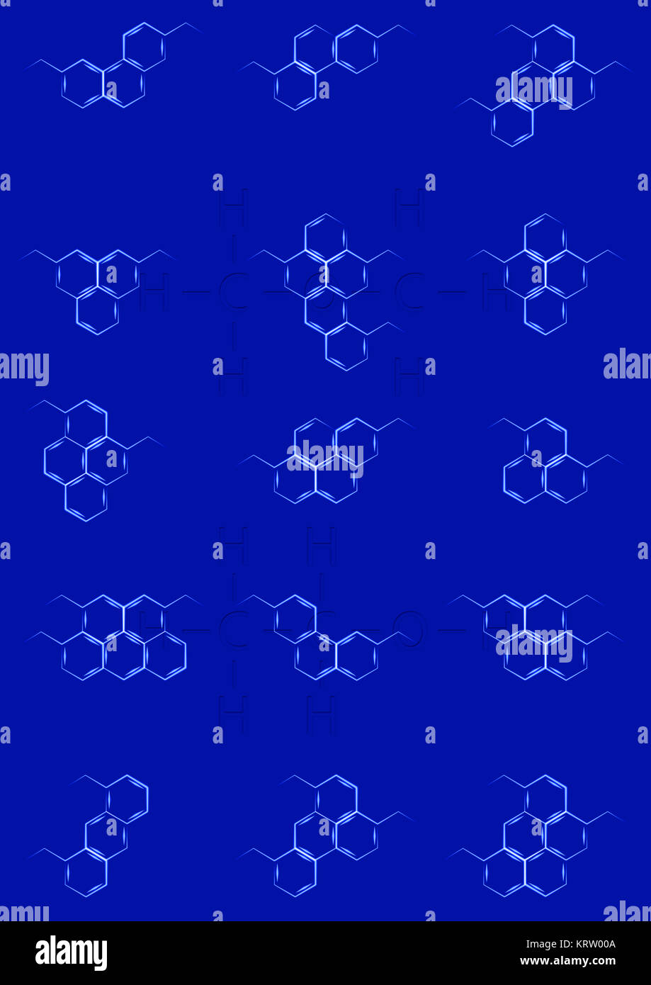 Background with structural chemical formulas Stock Photo - Alamy