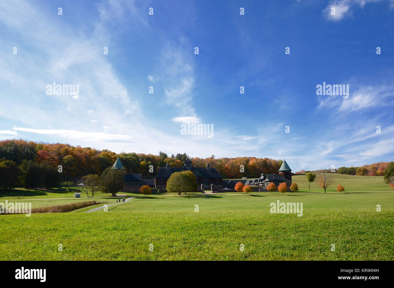 The Farm Barn, Shelburne Farms, Shelburne, Vermont, USA Stock Photo - Alamy