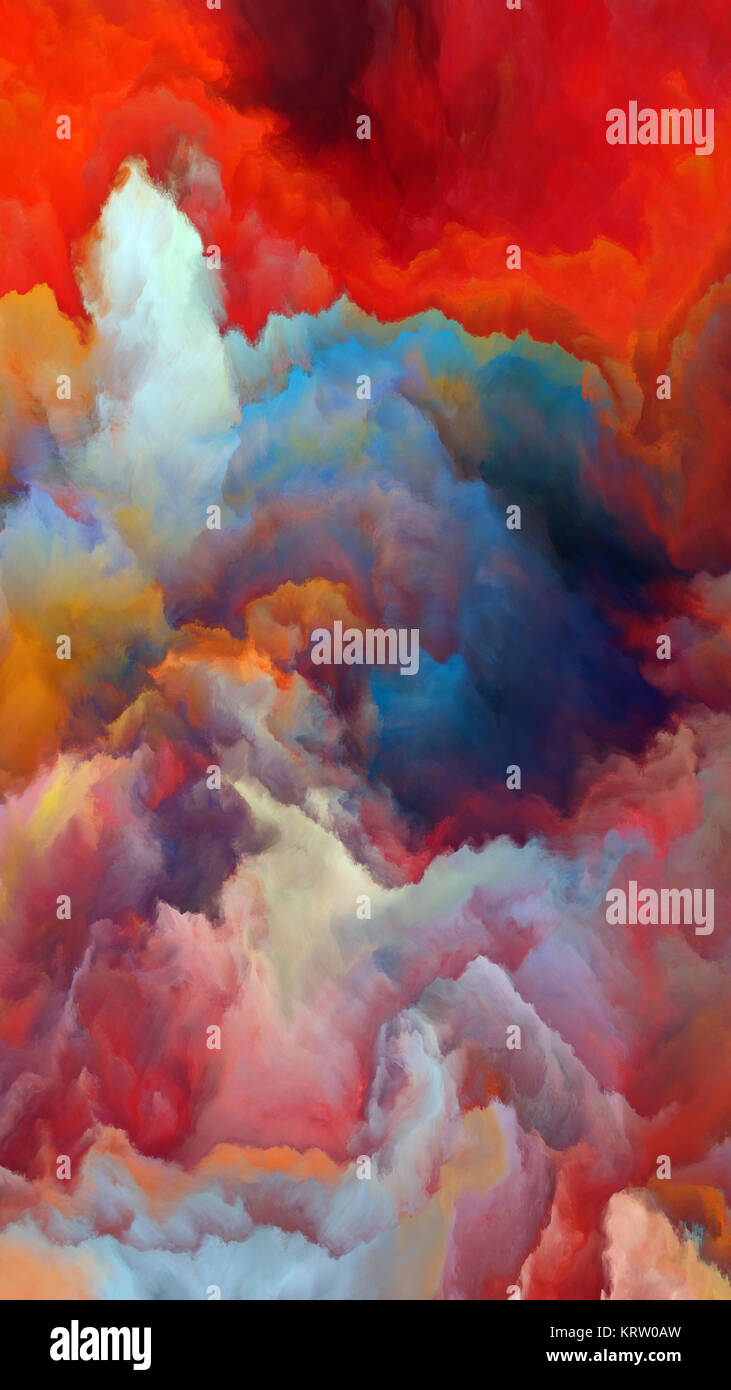 Visualization of Alien Atmosphere Stock Photo - Alamy