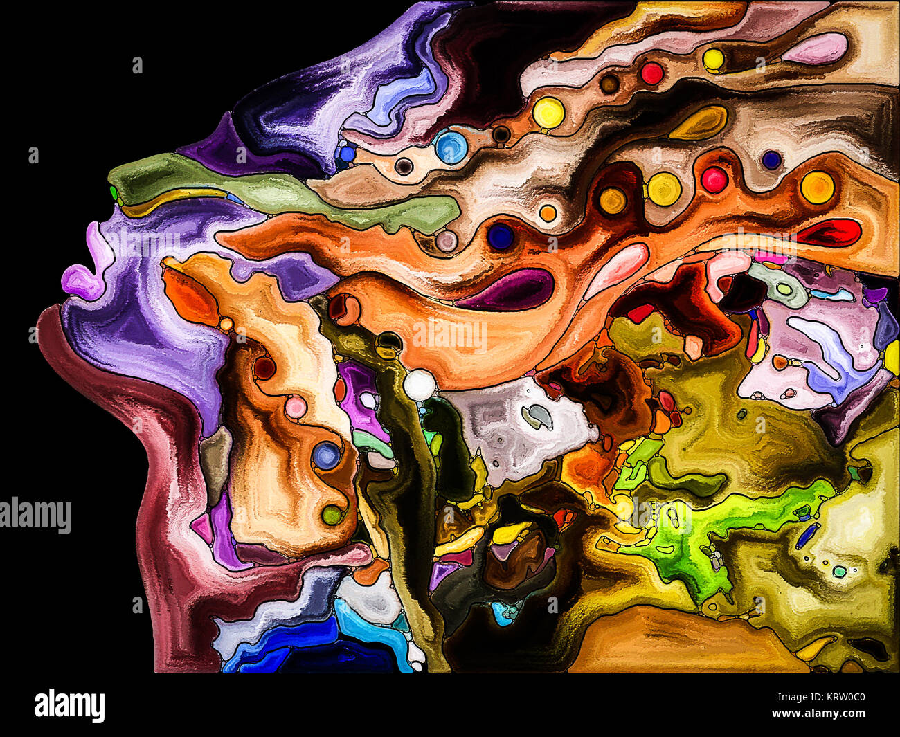 Realms of Self Fragmentation Stock Photo - Alamy