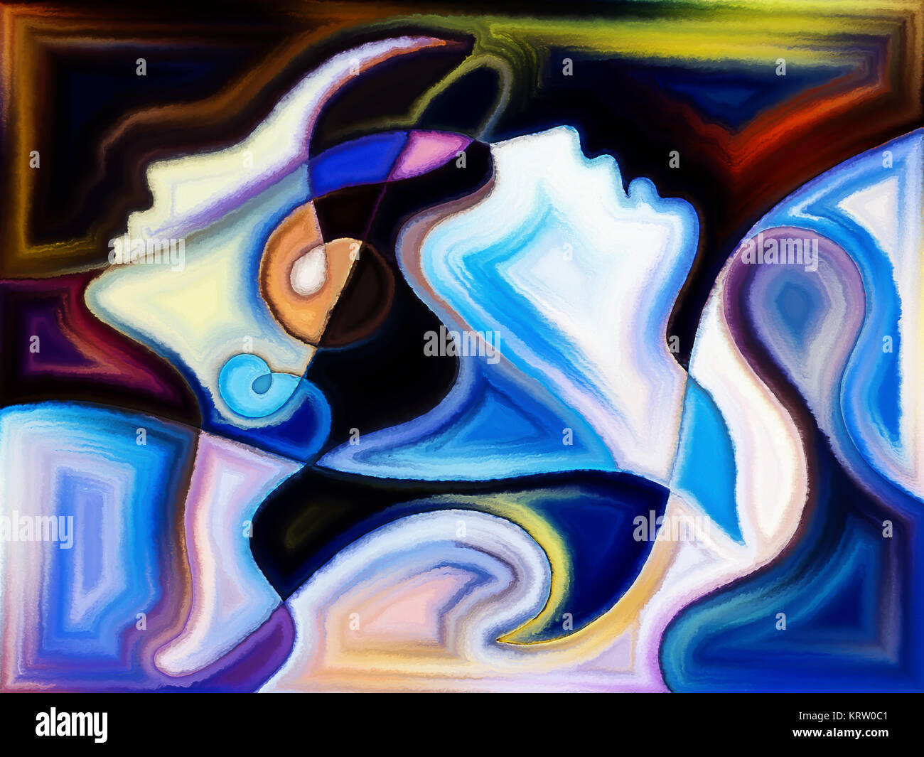 Energy of Communication Stock Photo - Alamy