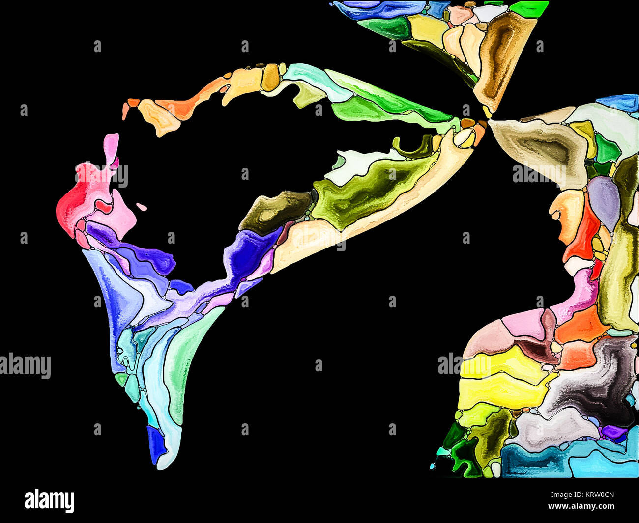 Synergies of Self Fragmentation Stock Photo - Alamy