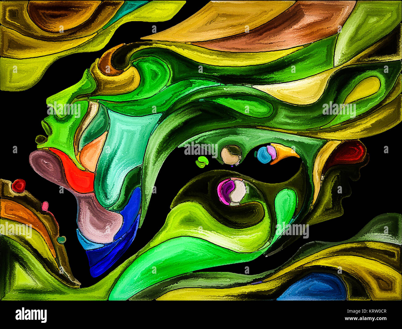 Identity fragmentation hi-res stock photography and images - Alamy