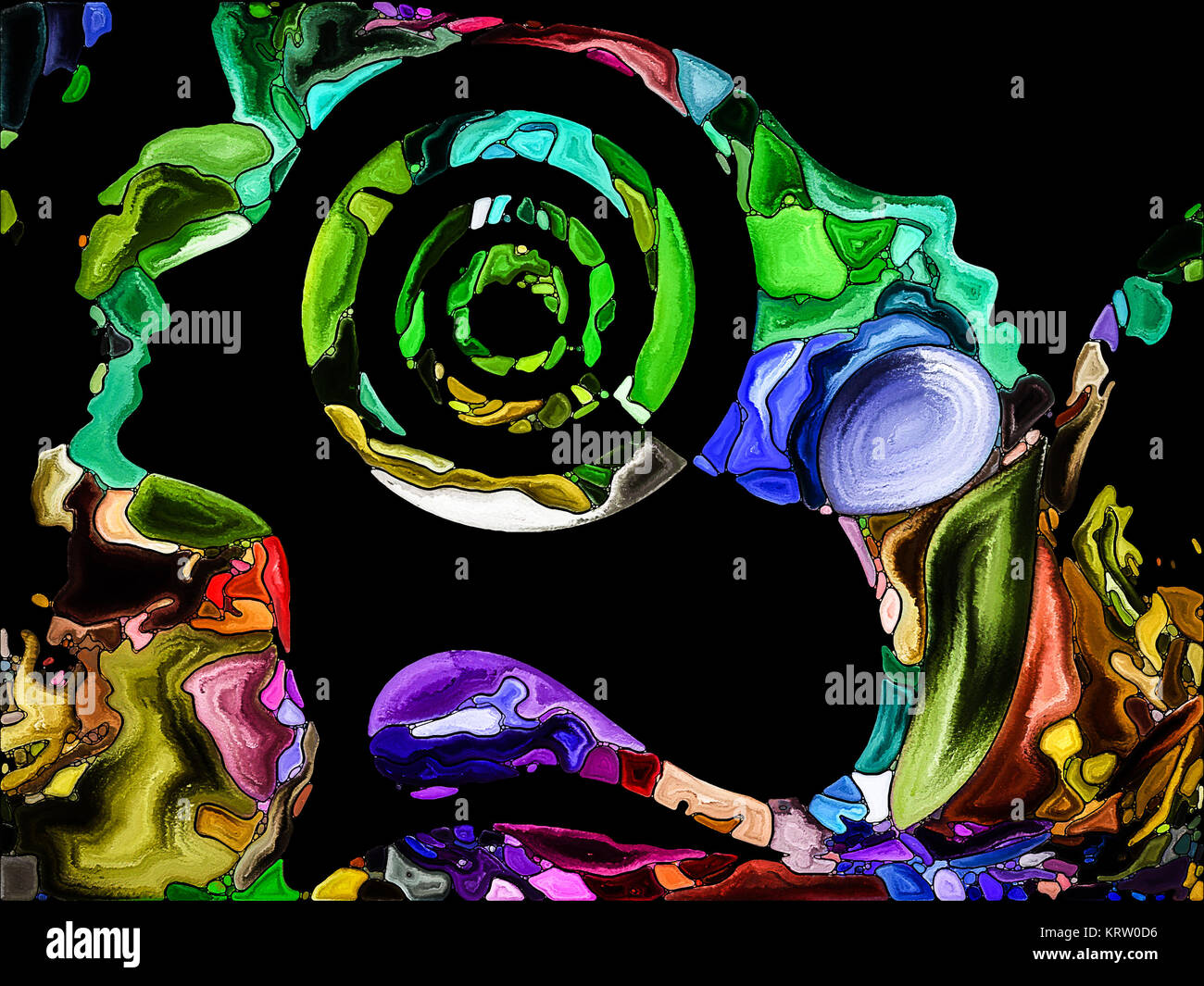 Paradigm of Self Fragmentation Stock Photo - Alamy