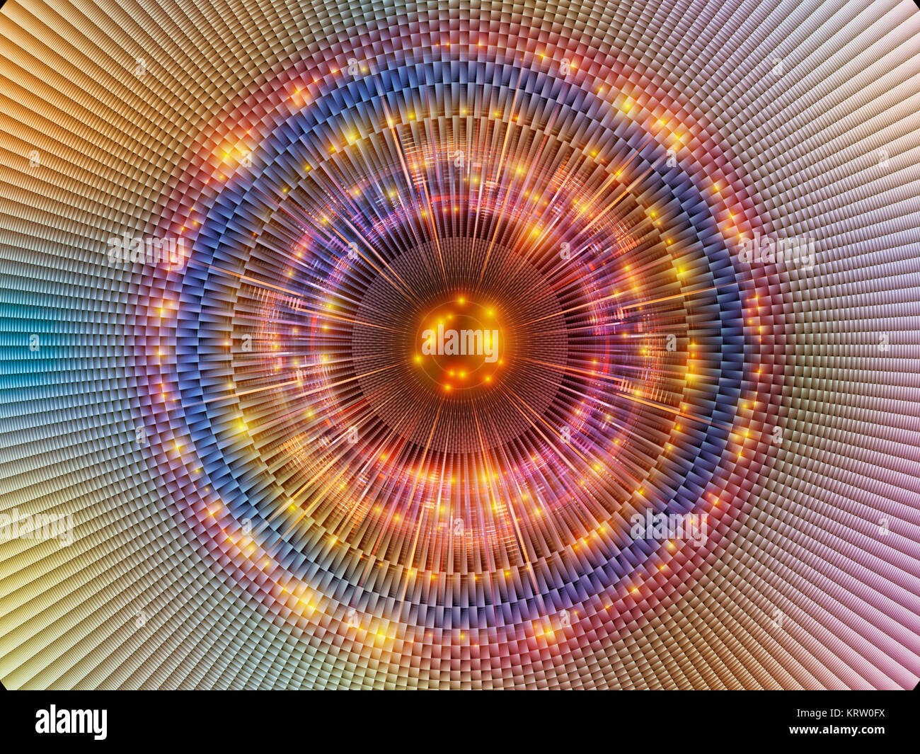 Unfolding of Circular Destination Stock Photo - Alamy