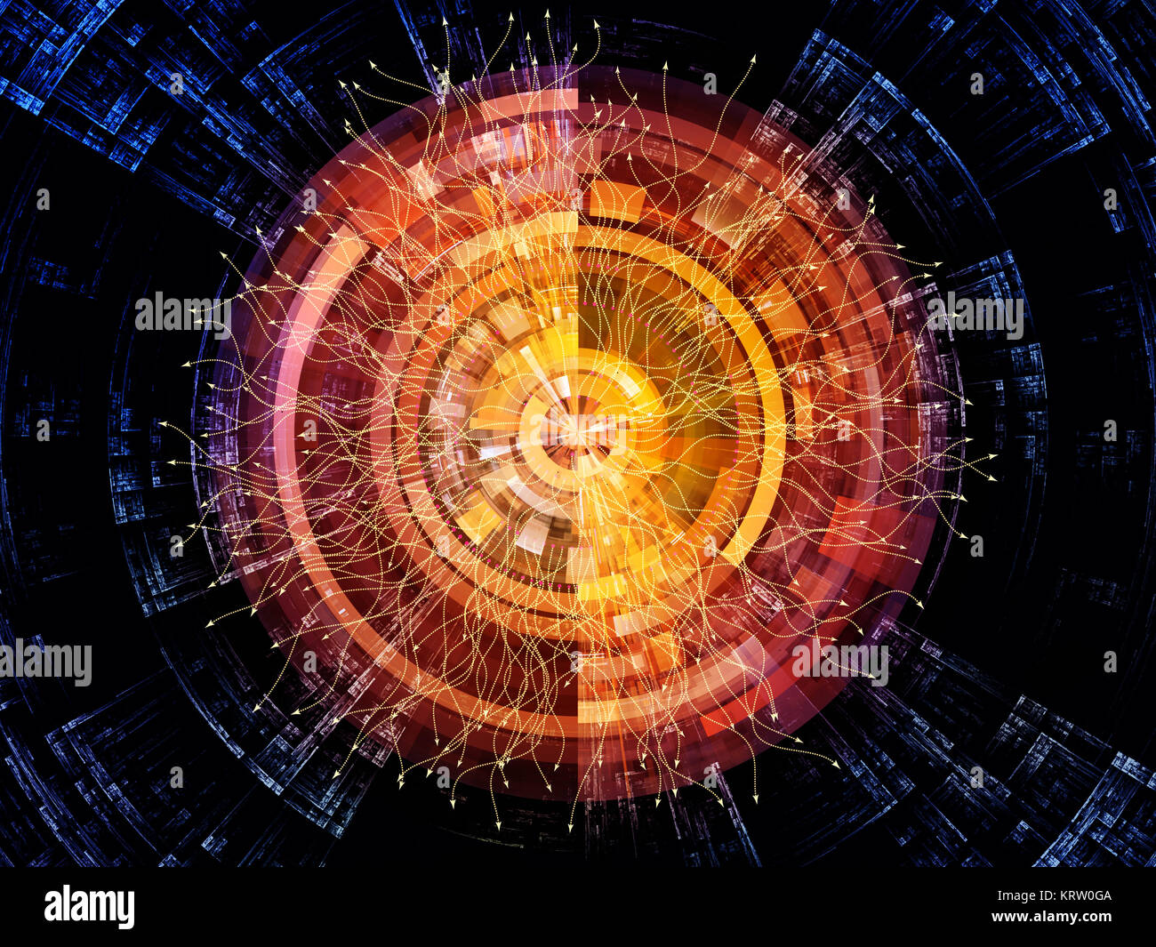 Vision of Circular Destination Stock Photo - Alamy