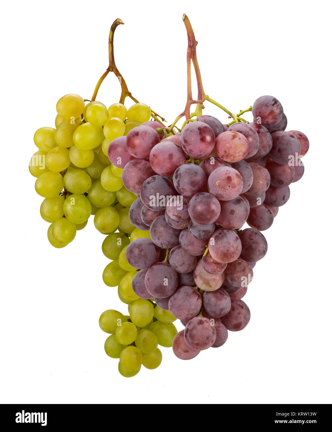 grapes red & white Stock Photo - Alamy