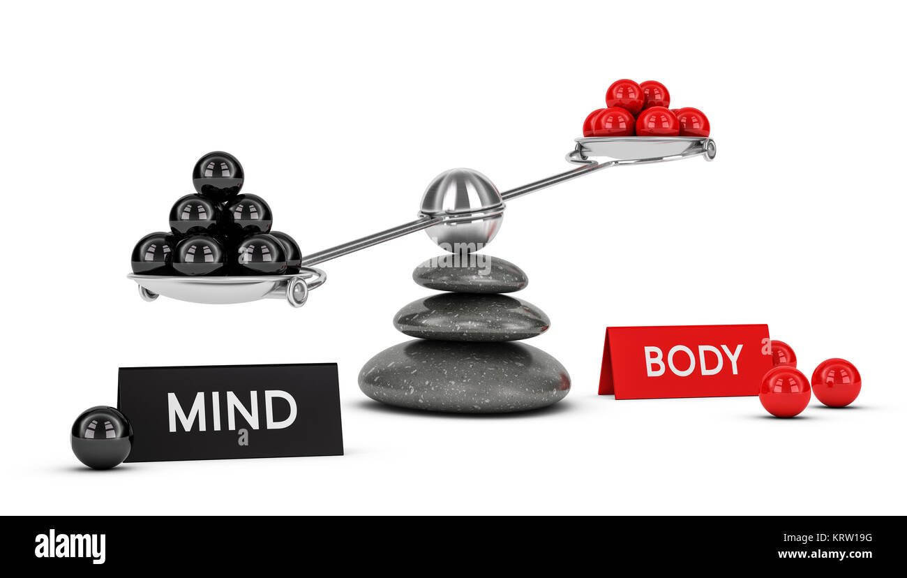 Body and Mind Balance Stock Photo - Alamy
