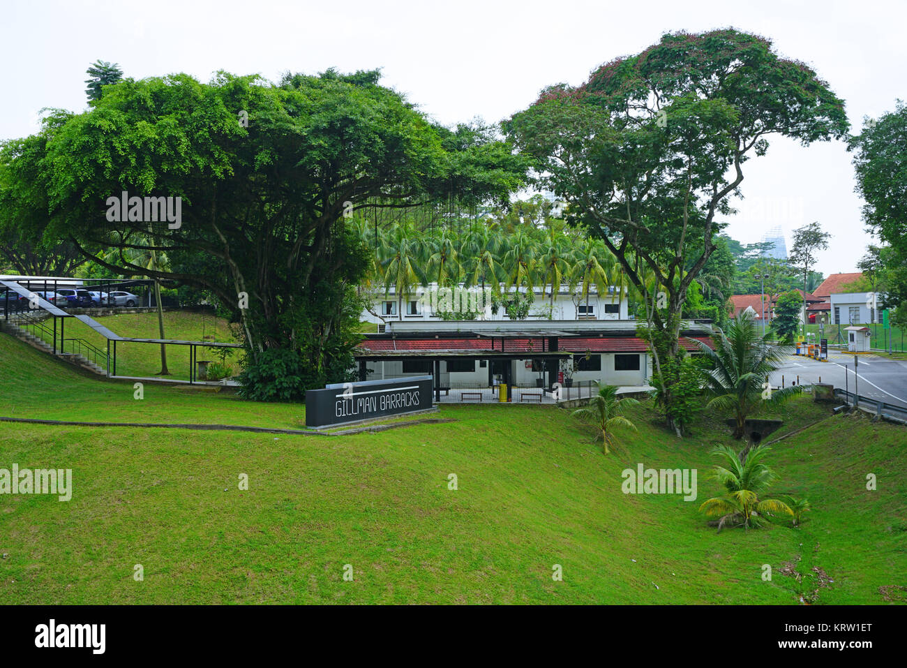 View of the Southern Ridges, a trail connecting parks along the ...